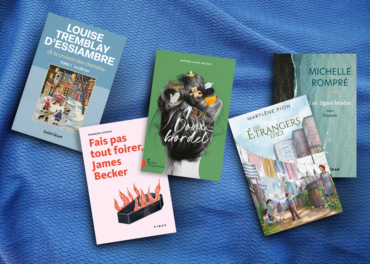 Les nouveaux romans québécois d’avril 2023 - Les moments Renaud-Bray