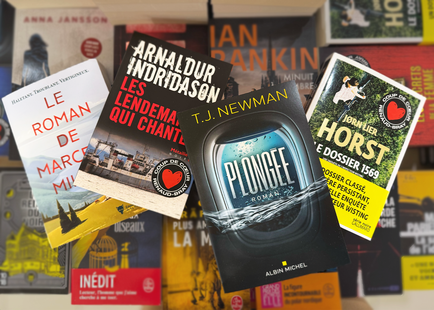 Des romans policiers et romans à suspense pour la fête des Pères - Les moments Renaud-Bray